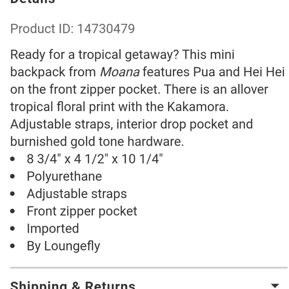 Loungefly | Bags | Nwt Loungefly Moana Pua Hei Hei Mini Backpack | Poshmark